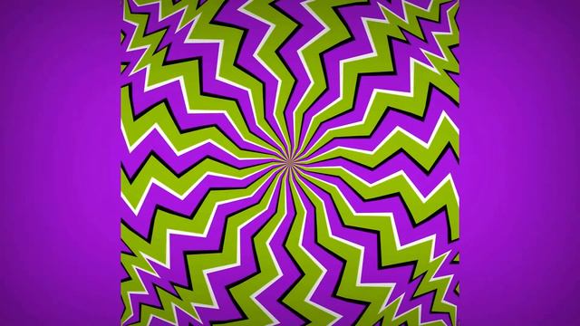 Упражнение для глаз - Снятие напряжения и усталости глаз - Оптическая иллюзия 01