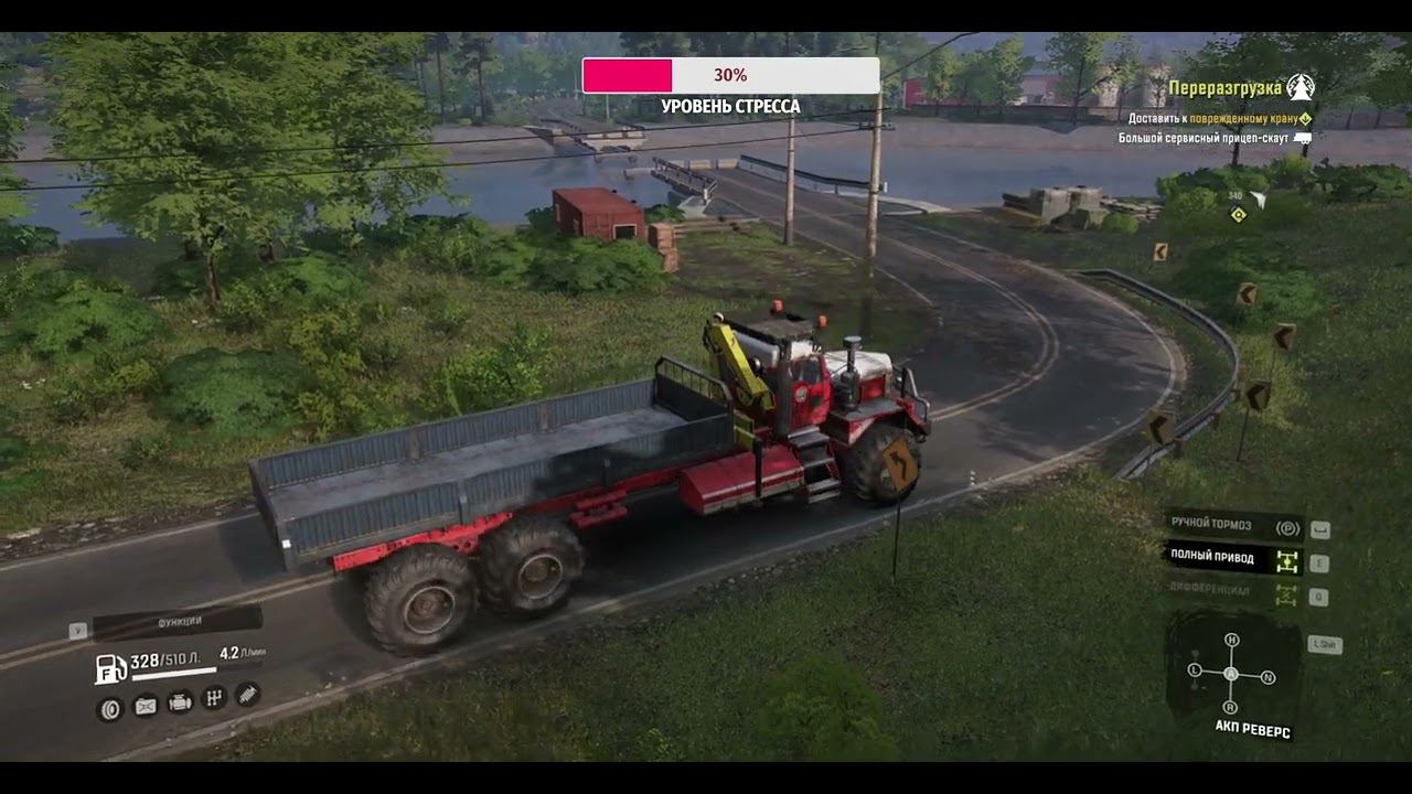 #Snowrunner Время идет, а баги всё те же