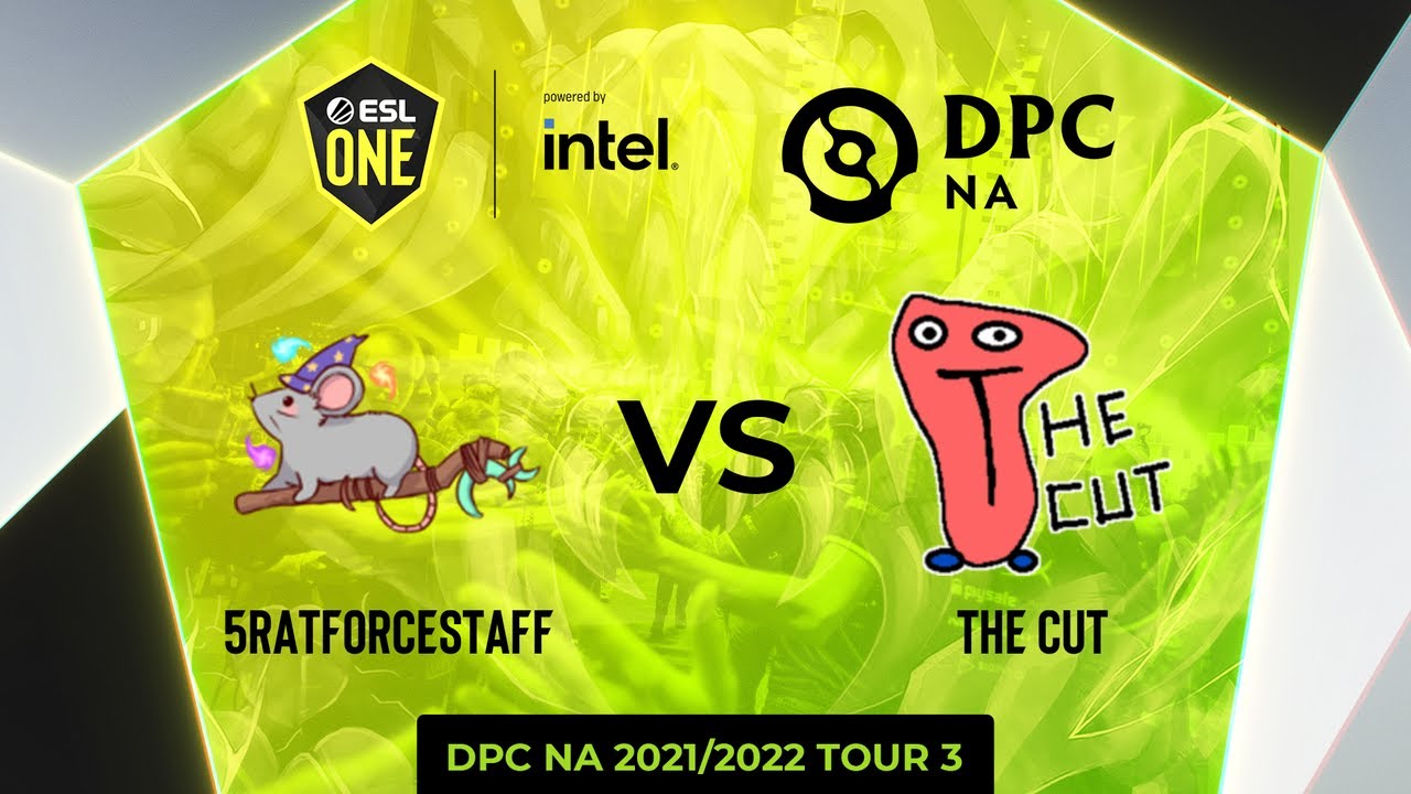 5RATFORCESTAFF vs The Cut Game 1 DPC 2022 Summer Tour - North America Division 1