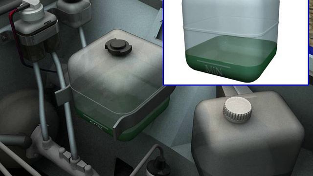 Контроль уровня эксплуатационных жидкостей.