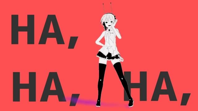 【MMD】Диско Солнечной системы (太陽系デスコ), Хацунэ Мику (初音ミク), Наютан-сейдзин (ナユタン星人)