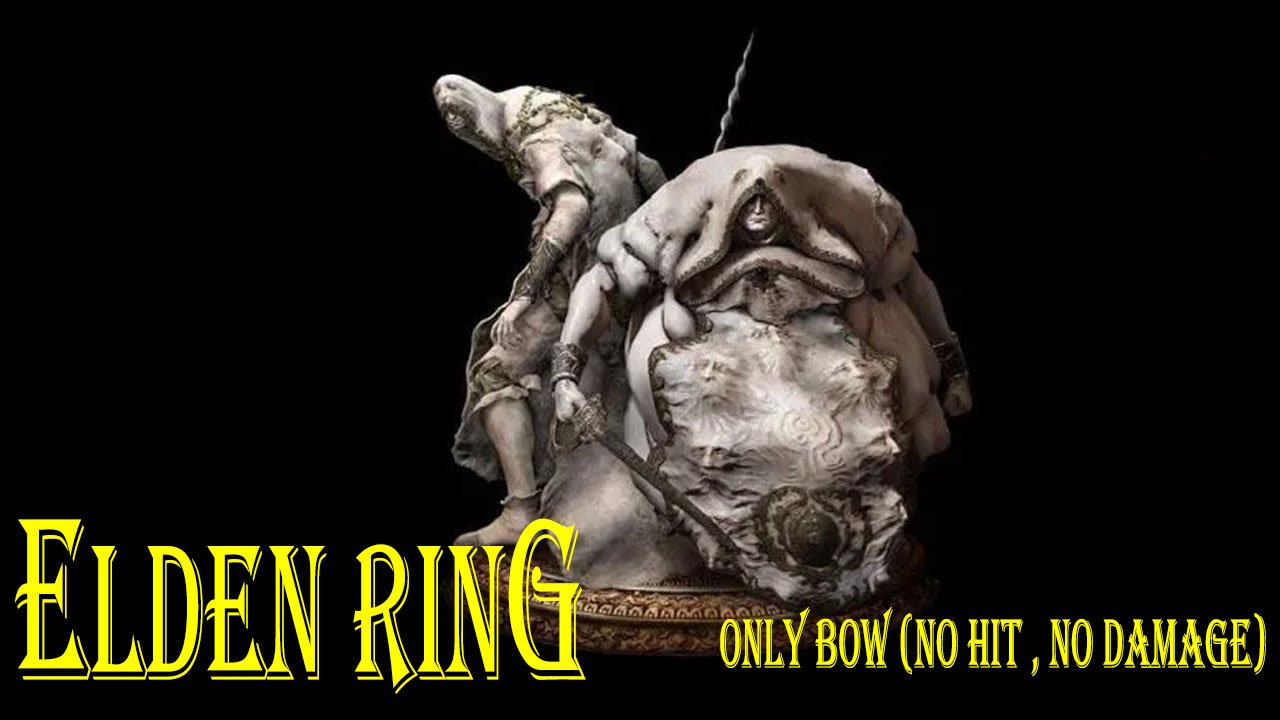 ELDEN RING™ - Godskin Duo | only bow | solo | no hit | no damage