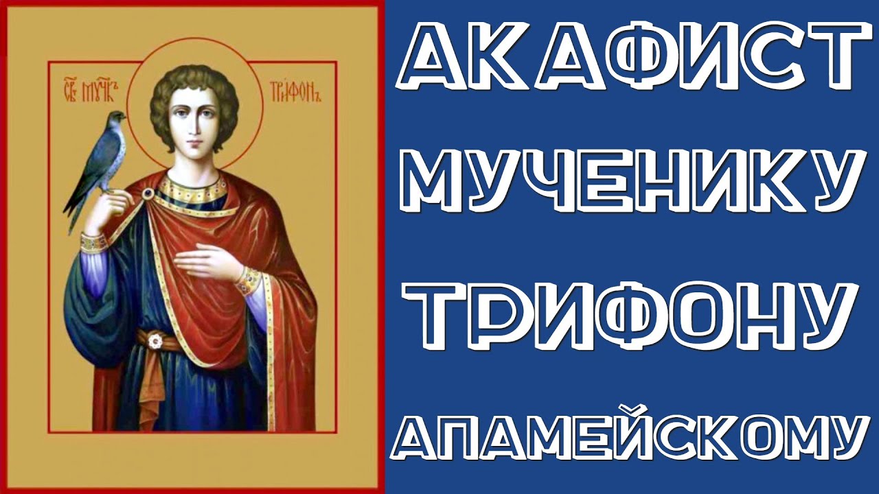 Акафист мученику Трифону Апамейскому