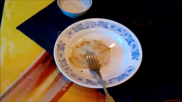 блины в бутылке