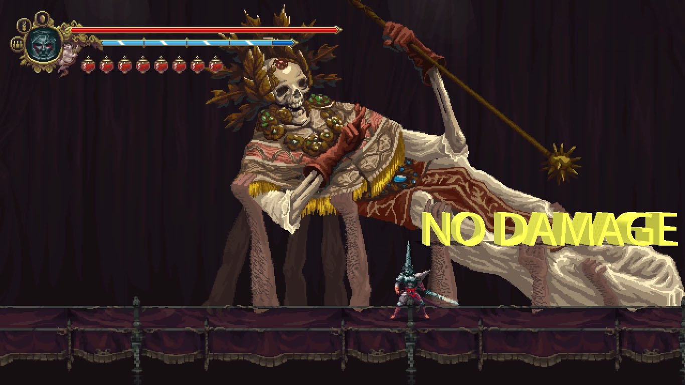 Blasphemous-Melquiades, the Exhumed Archbishop (No damage)