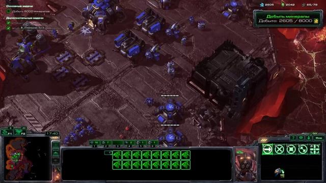 StarCraft 2 Wings of Liberty геймплей. Песочница Дьявола (эксперт) 6