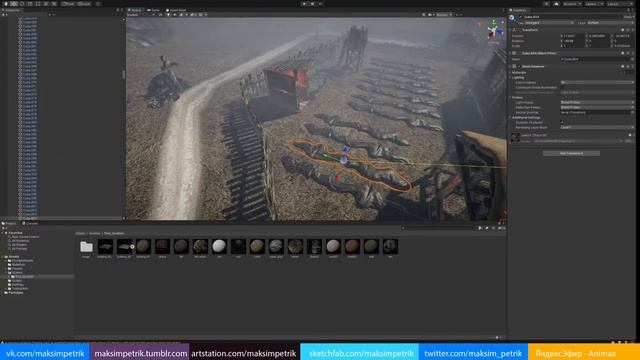 Строю деревню в Unity #4