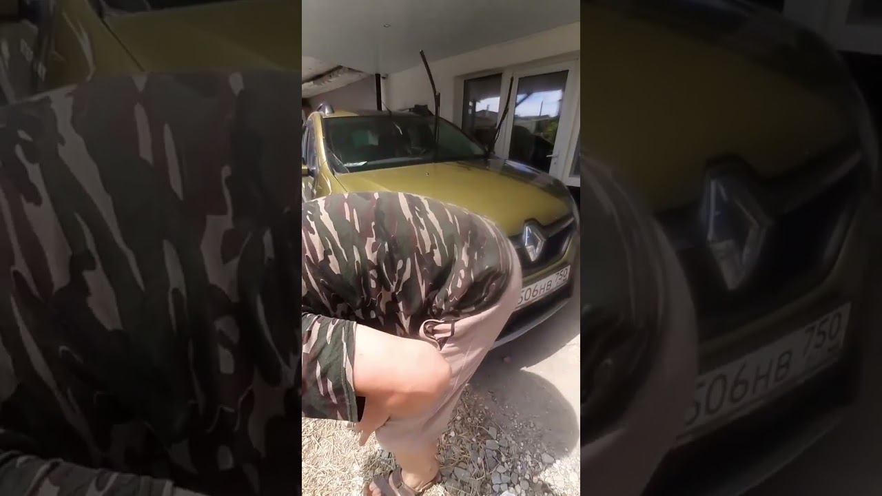 Как помыть машину за один заход, без множества вёдер воды!