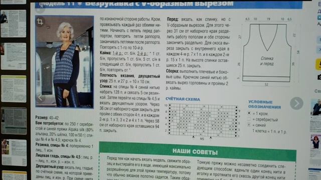 ?Подбираю модель для вязания//красивые жилеты спицами,много моделей?