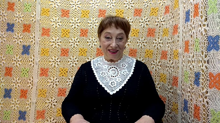 Манишка "Лизонька". Мастер-класс по вязанию крючком от О. С. Литвиной.