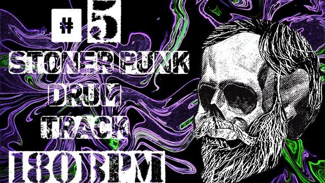 Stoner Punk Drum Track 180bpm