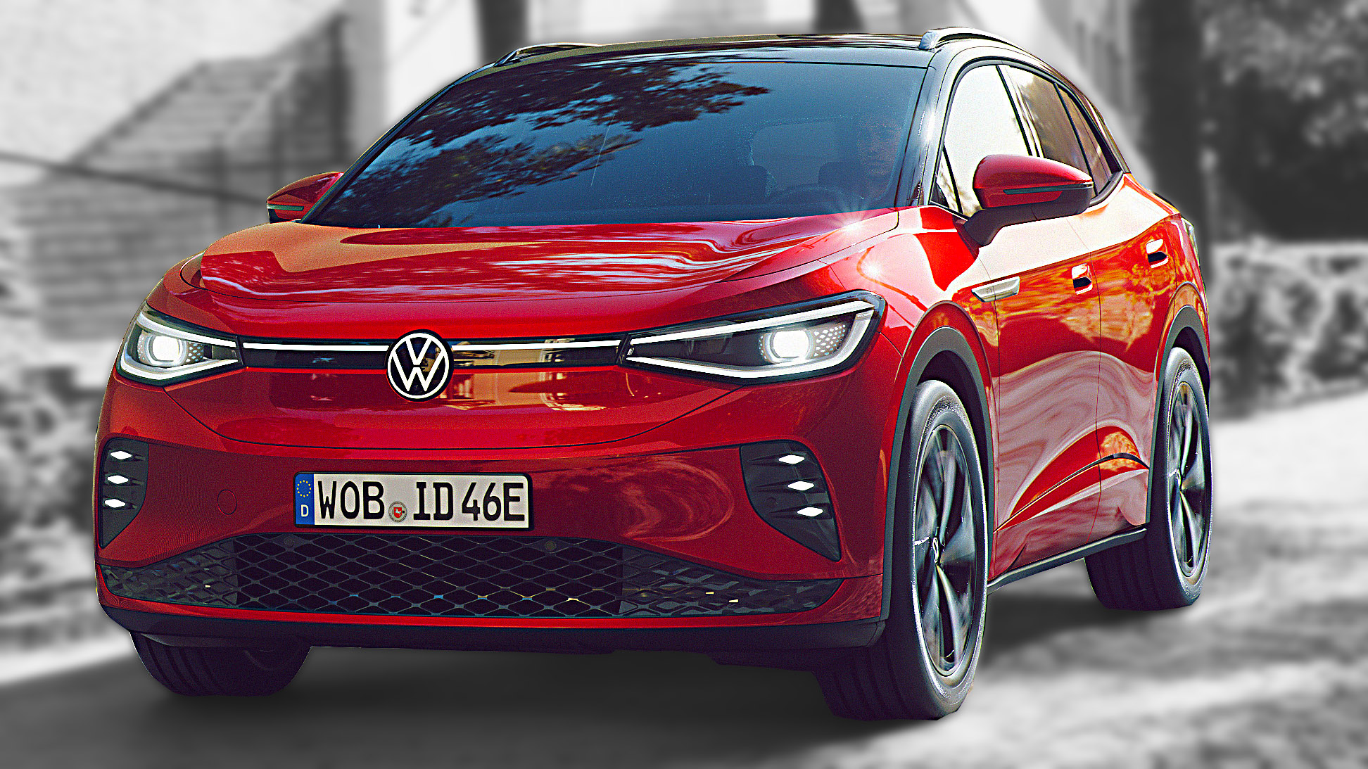 New Volkswagen ID 4 GTX - Вождение, Интерьер, Экстерьер!