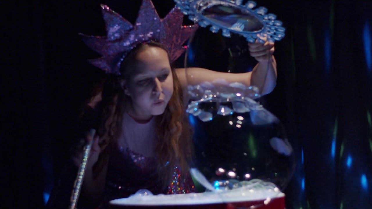 Шоу мыльных пузырей со светящимся столиком Марины Коваль