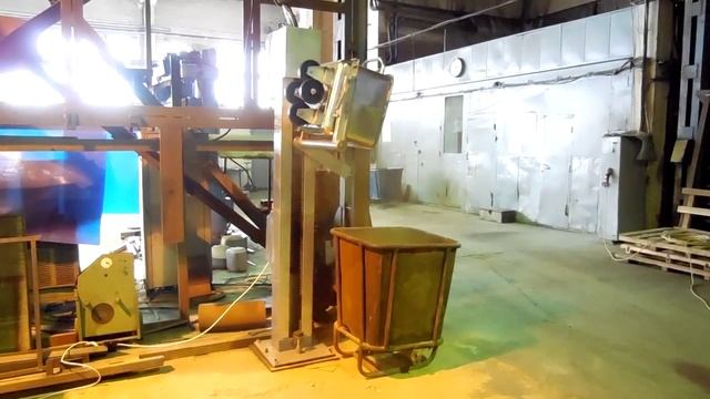 Опрокидыватель тележек чебурашек, подъемник столбавой