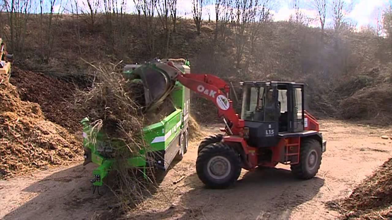 Измельчитель SR лесопарковые отходы