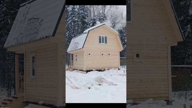 Отзыв баня из бруса от СК Доминика