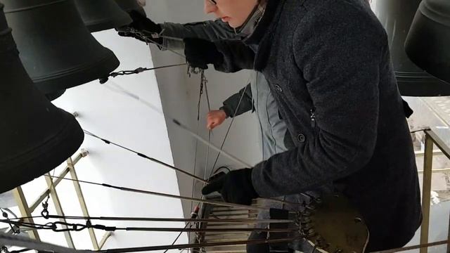 Новодевичий звон звонарь Глеб Сидоров, мастер-класс по традиционным звонам