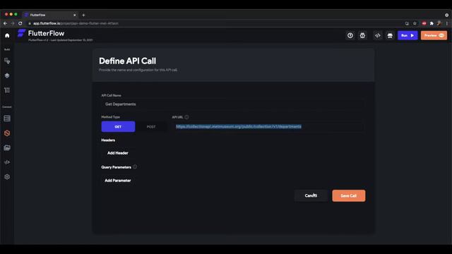 05 - API запросы в  FlutterFlow - инструкция на русском