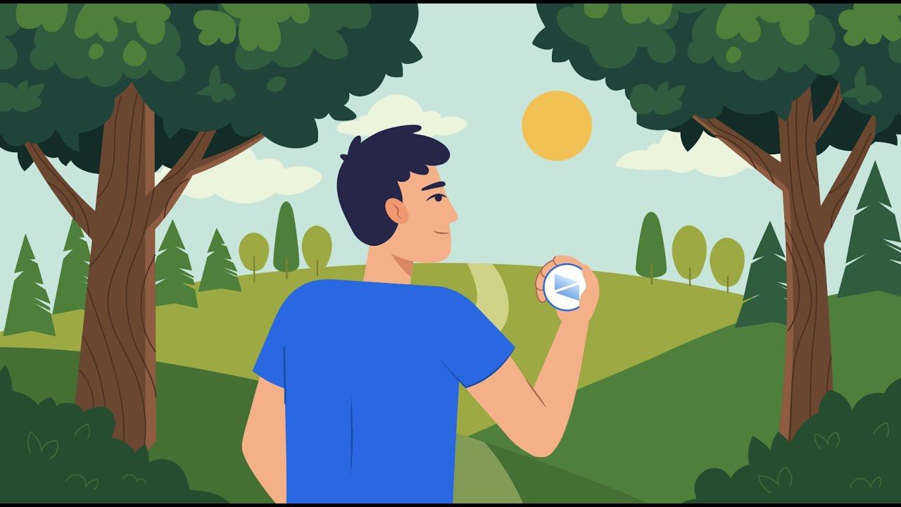 Видеоролик для сервиса Qompass