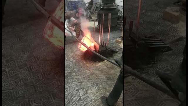 Заливка бронзы в цифровые формы