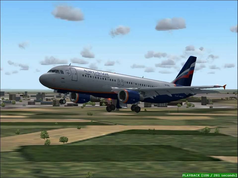 FS 2004 А320 Flight Vnukovo (UUWW)  Lvov (UKLL)
