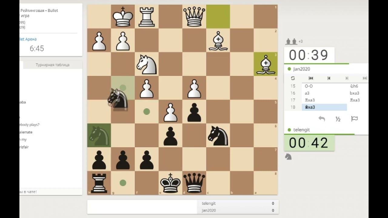 Lichess. Bullet Arena