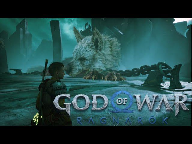 Атрей освободил Гарма - пса Хеля | God of war Rognarok | № 19
