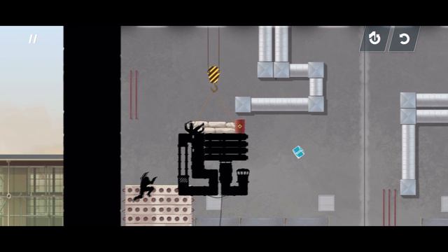 Прохождение мобильной игры Vector | Сюжетный режим | Стройплощадка | 2-8 уровень