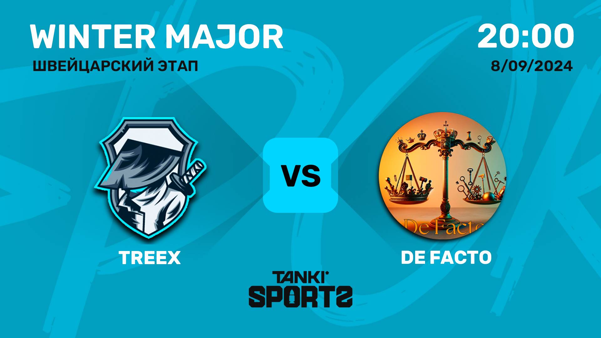 TREEX vs DE FACTO | WINTER MAJOR 2024 | 08.09.2024