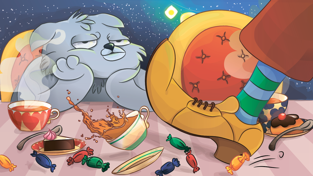 Speed Draw-The Mad Tea Party