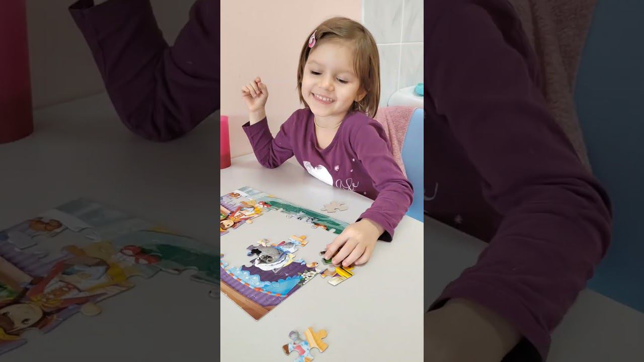 Снова время в больнице с пользой. #собираемпазл #пазл #больница #операция наглаз #больница