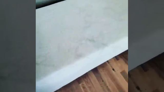 Почистил диван, заказчики хотели его выкинуть, но по результату он как новый