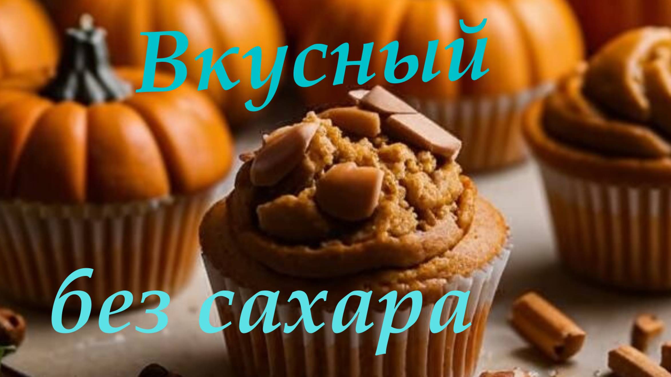 Тыквенные маффины без сахара