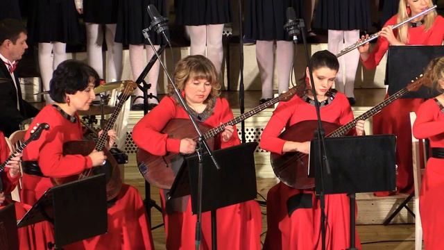 В. Беляев. "Ночь тиха, ночь светла". Солистка: А. Комкова.