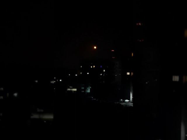 Кровавая Луна. Полутеневое лунное затмение в Кемерово