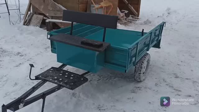 Прицеп для мотоблока МТЗ. МП-700. он же ТМ-500. Как белорусские маркетологи создали прицеп.