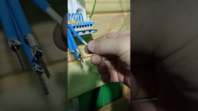 Провод РКГМ как правильно разделать #shorts