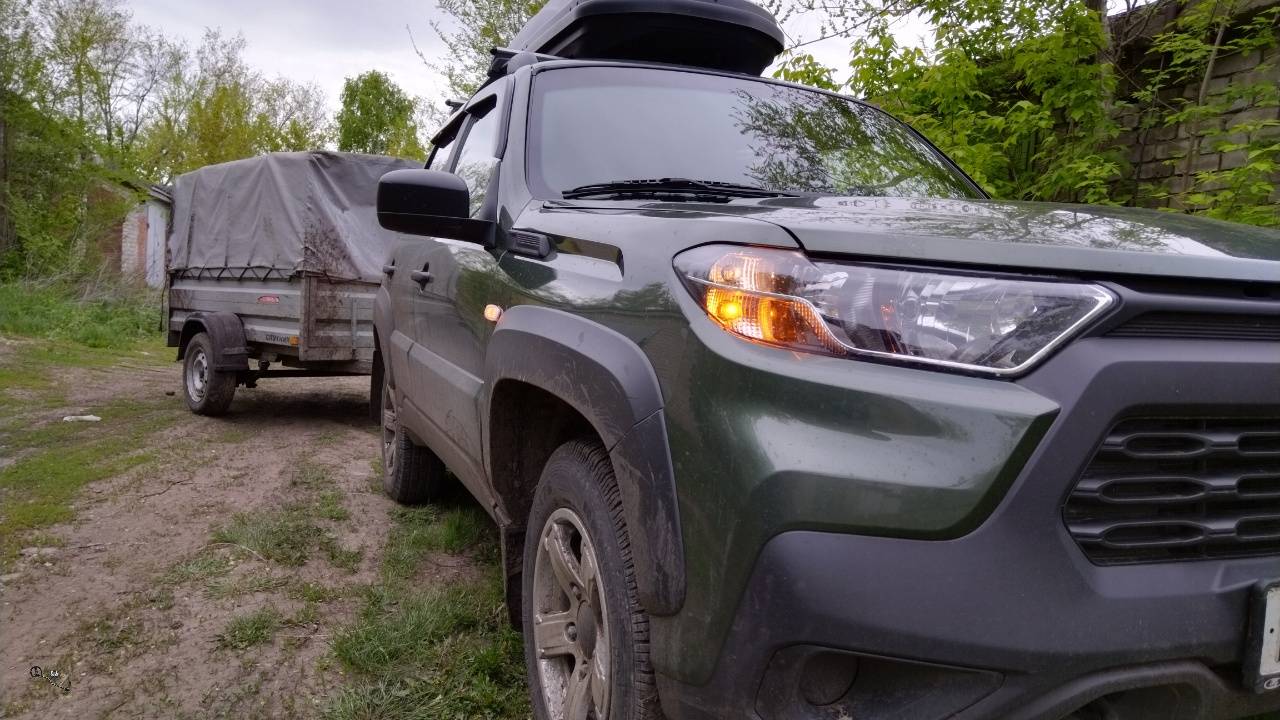 Максимальный допустимый вес для прицепа.