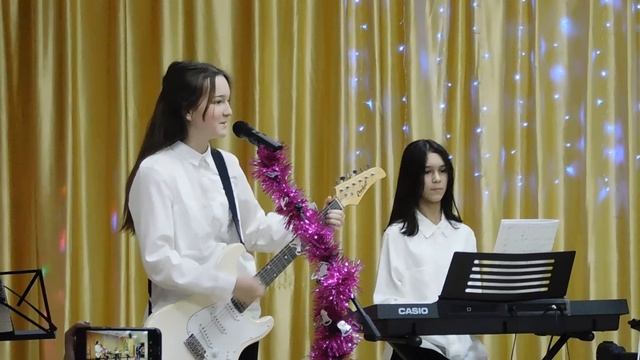 2022г. 27 декабря. Детская школа искусств. концерт. ч.11. Мариинский Посад