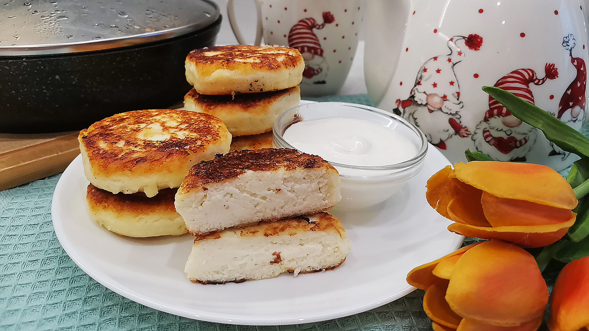 Сырники из творога с манной крупой