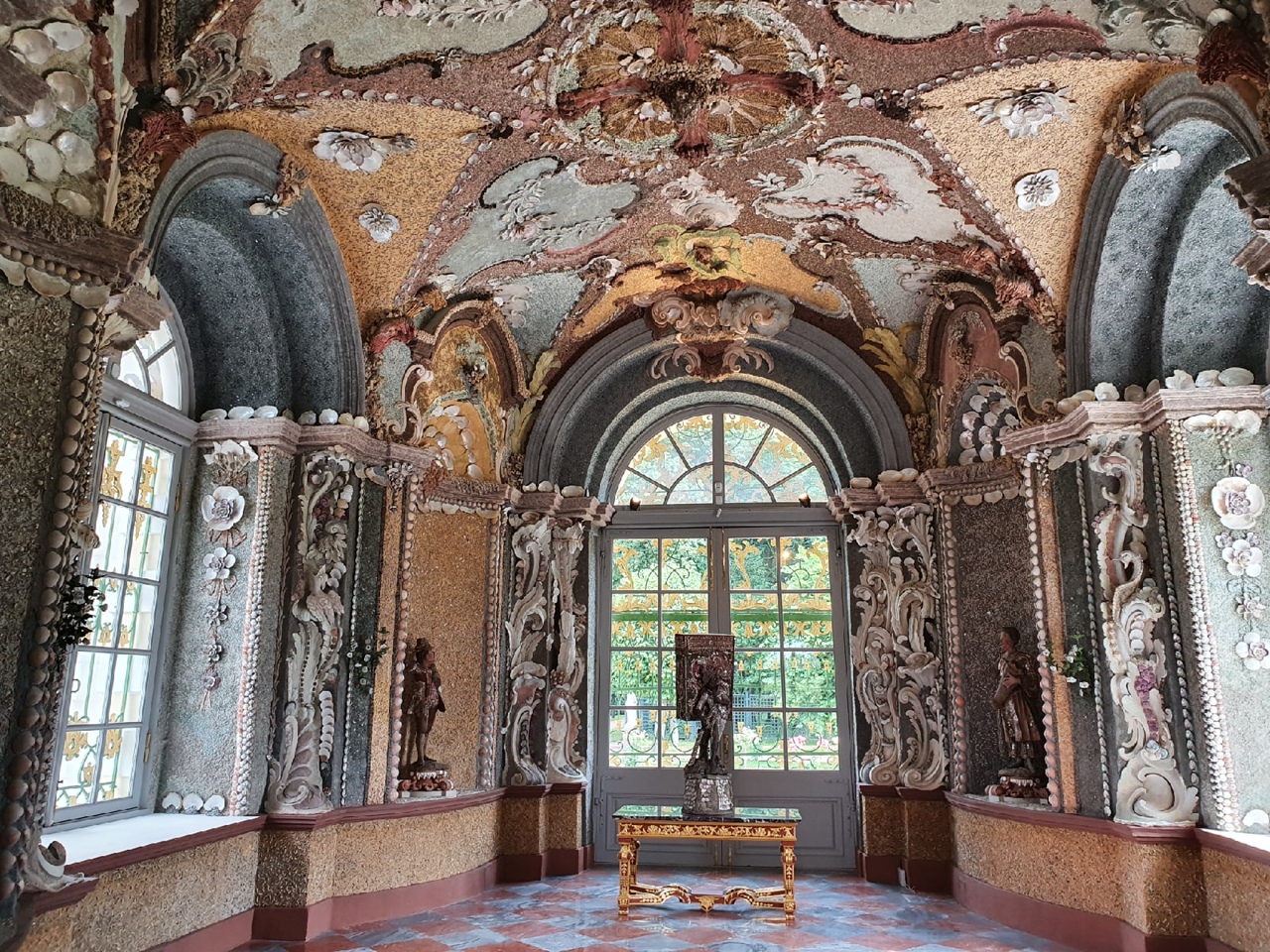 Усадьба Кусково. Грот. 14 июля 2022 г.