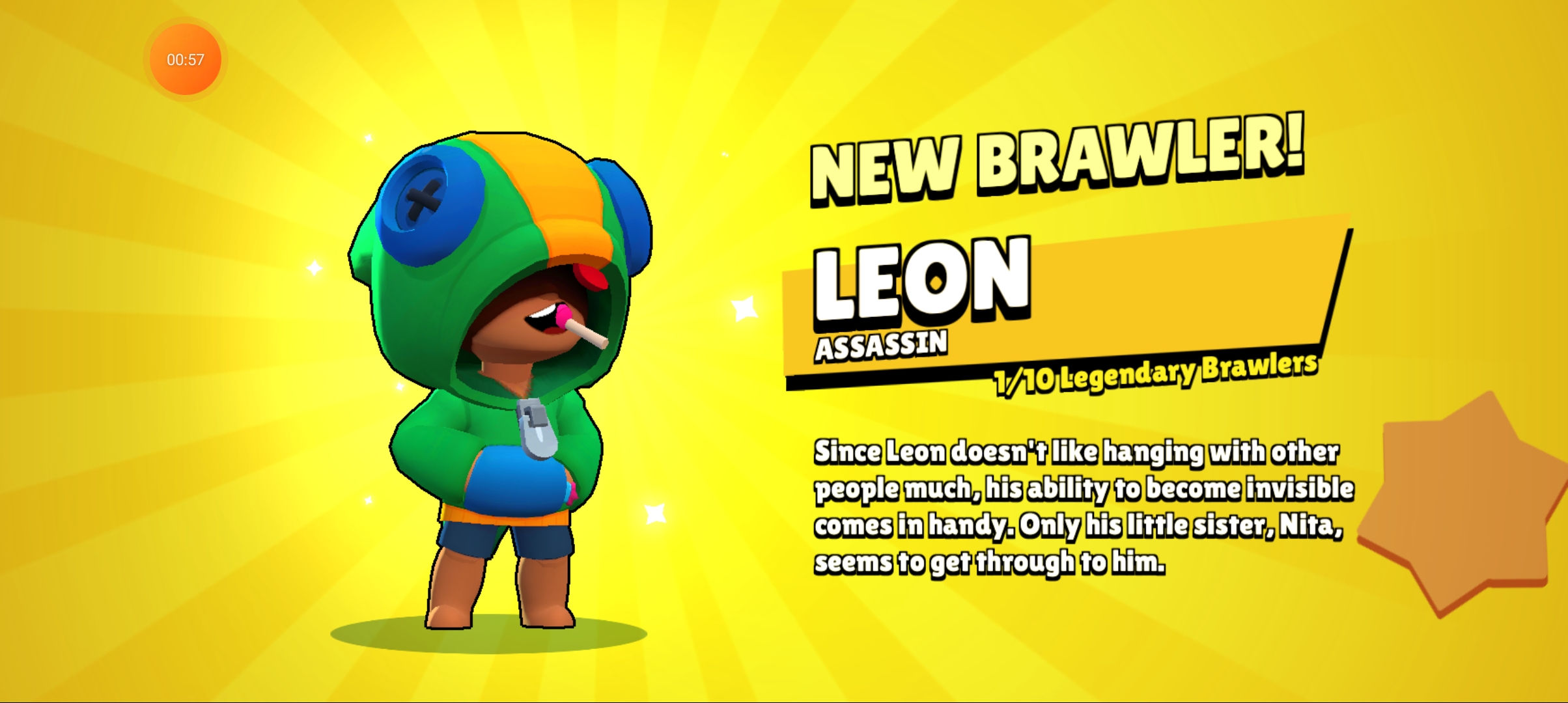 ПОЛУЧИЛ ЛЕОНА В БРАВЛ СТАРС!//Brawl stars ?