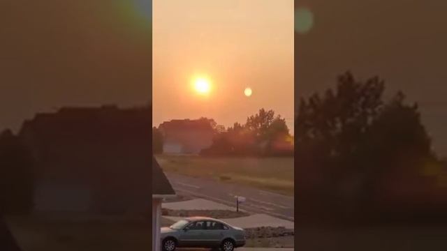 Снова два солнца ☀️☀️
26 июня 2023 года Калифорния.