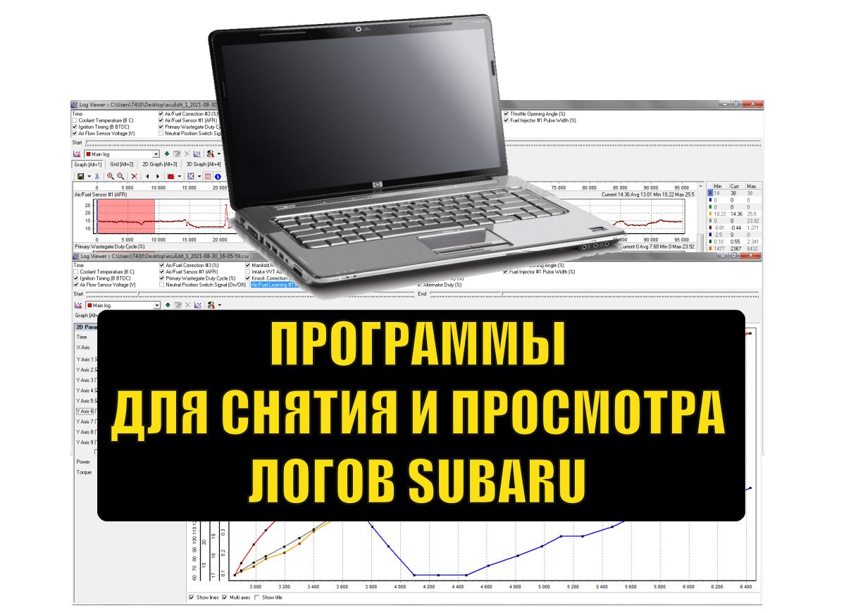 Компьютерная диагностика Субару - программы для снятия и просмотра логов