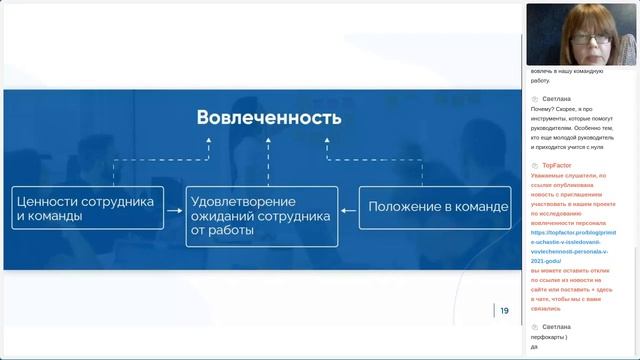 Вебинар 16 ноября: "От вовлеченности к командной эффективности"