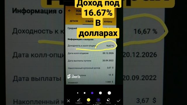 Тинькофф облигаций доход в долларах 16.67 %.mp4