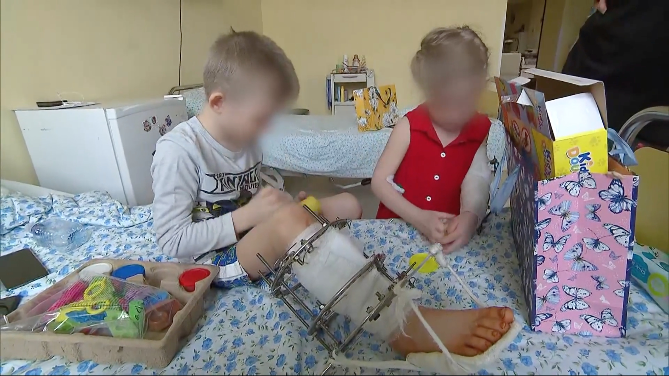 Дети из Донбасса и Украины с тяжелыми травмами проходят лечение в Москве