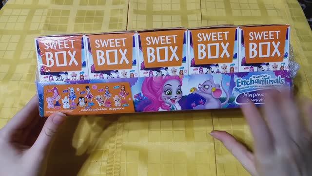 Открываем Свит Боксы Энчантималс №1. We open Sweet Boxes Enchantimals №1.