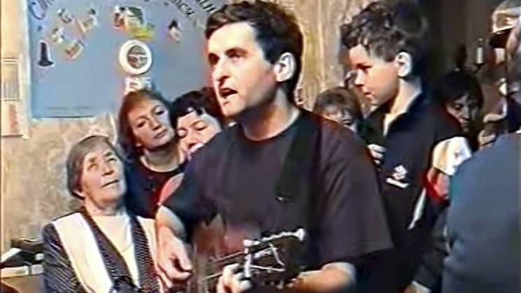 "Отслужи панихиду" (запись 1997 г.). (Авторство уточняется). Поёт Виктор Дьяченко (1961~2007).