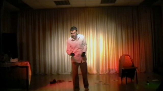 Моноспектакль Максима Юрина "Стихли шаги его" (14.10.17, Российско-немецкий дом, г. Барнаул)